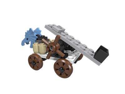 城堡：骑士王国2：蓝鹰投石车（Catapult）（乐高LEGO 5994） | Brick4.com - 最实用的国产积木索引表