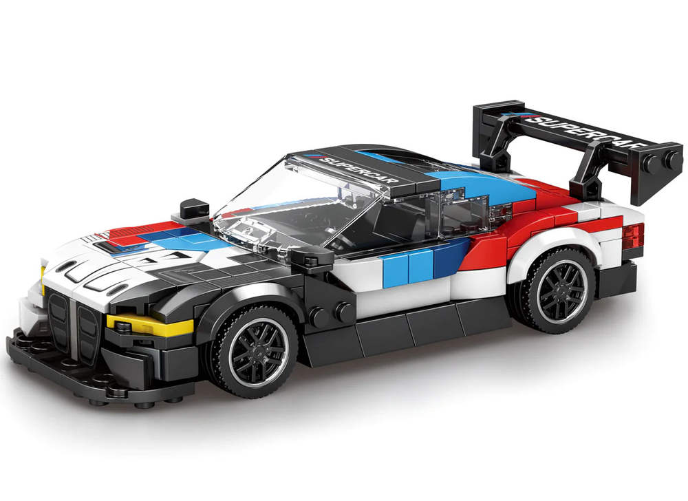 宝马 M4 GT3（BMW M4 GT3）（臻砖科技Reobrix 672） | Brick4.com - 最实用的国产积木索引表