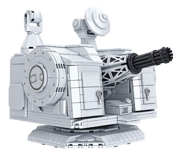 军工科技：1130近防炮（H/PJ-11型11管30毫米舰炮）（1130 Proximity Gun）（潘洛斯PanlosBrick/积乎 ...