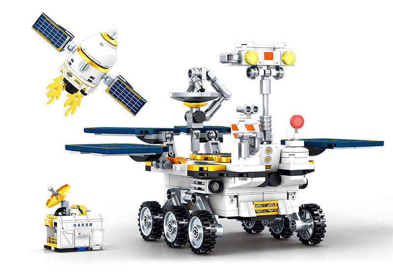 强国雄风：祝融号 4款组合（森宝SEMBO 203348、森宝SEMBO 203349、森宝SEMBO 203350、森宝SEMBO ...