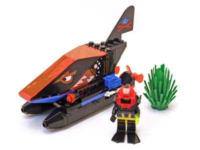 深海潜鲨：海底世界：海鲨号指挥小艇（Spy Shark）（乐高LEGO 6135） | Brick4.com - 最实用的国产积木索引表