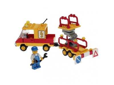 公用修理电梯（Utility Repair Lift）（乐高LEGO 6671） | Brick4.com - 最实用的国产积木索引表