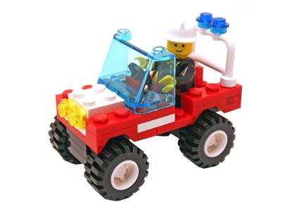 消防：消防队长车（Rescue Runabout）（乐高LEGO 6511） | Brick4.com - 最实用的国产积木索引表