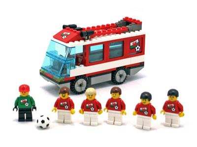 足球：红队巴士（Red Team Transport）（乐高LEGO 3407、乐高LEGO 3426） | Brick4.com - 最实用 ...