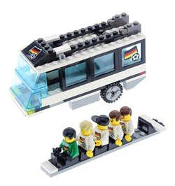 足球：黑队巴士（Black Team Transport）（乐高LEGO 3404） | Brick4.com - 最实用的国产积木索引表