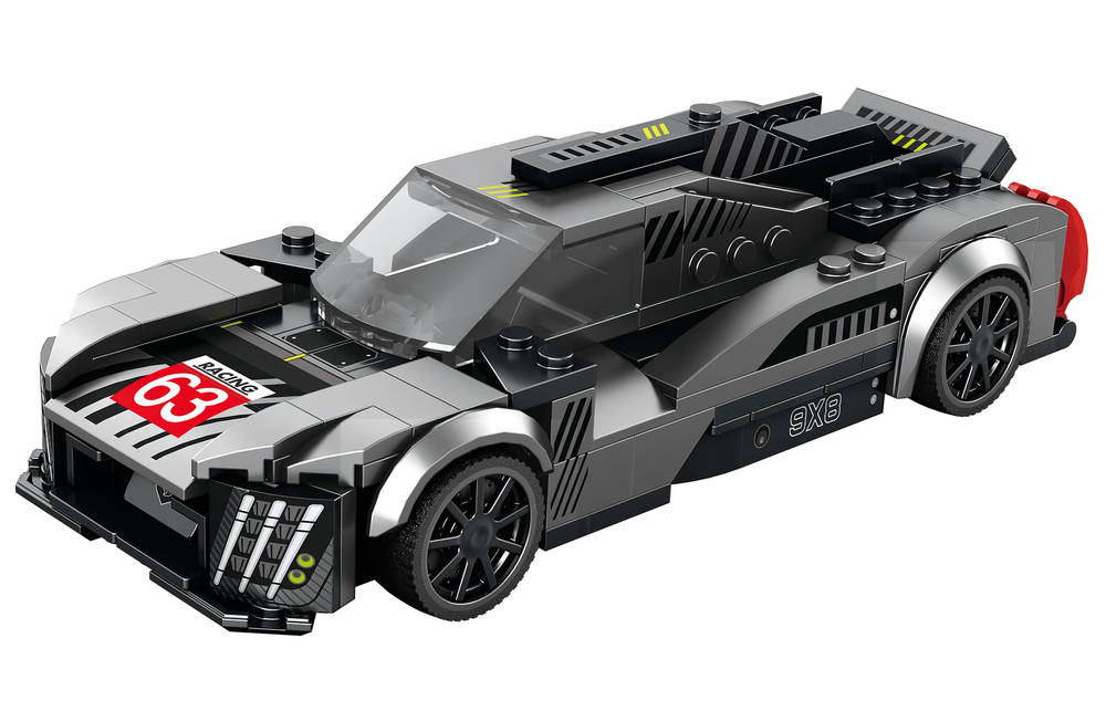 标致 9X8 赛车（PEUGEOT 9X8）（臻砖科技Reobrix 793） | Brick4.com - 最实用的国产积木索引表