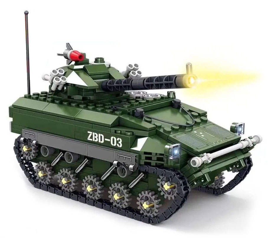 新国力雄鹰：ZBD-03空降战车（ZBD-03 All Military Forces Are Deployed）（开智KAZI/高博乐GBL ...