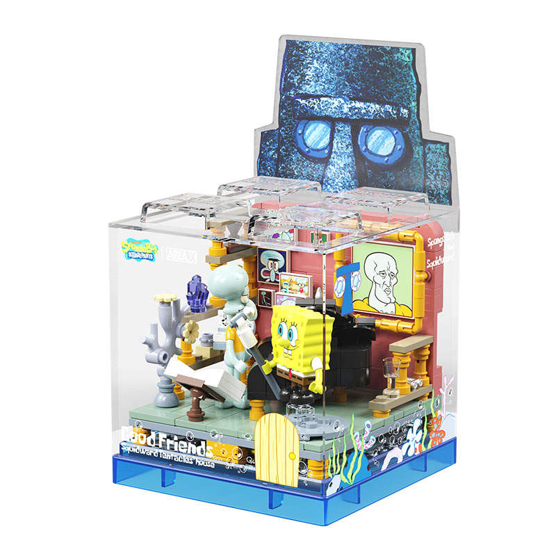 海绵宝宝好朋友BOX1.0：章鱼哥的复活岛人像屋（Good Friends Squidward Tentacles' House）（X砖区 ...
