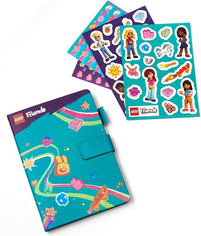 好朋友笔记本（LEGO Friends Best Friend Notebook）（乐高LEGO 5007789） | Brick4.com ...