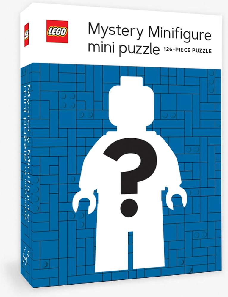 拼图：迷你人仔拼图（Mystery Minifigure Mini-Puzzle Blue Edition）（乐高LEGO 5008129 ...