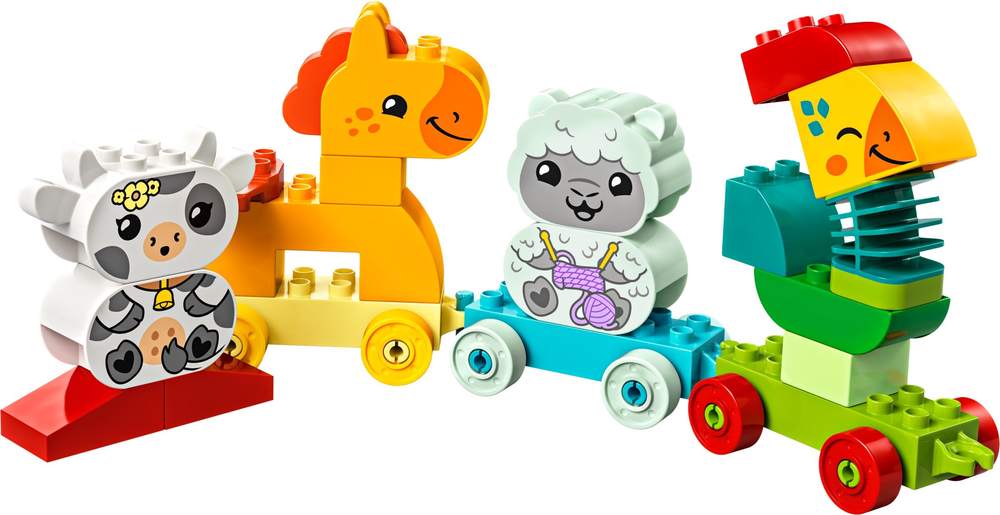 萌趣动物火车（Animal Train）（乐高LEGO 10412） | Brick4.com - 最实用的国产积木索引表