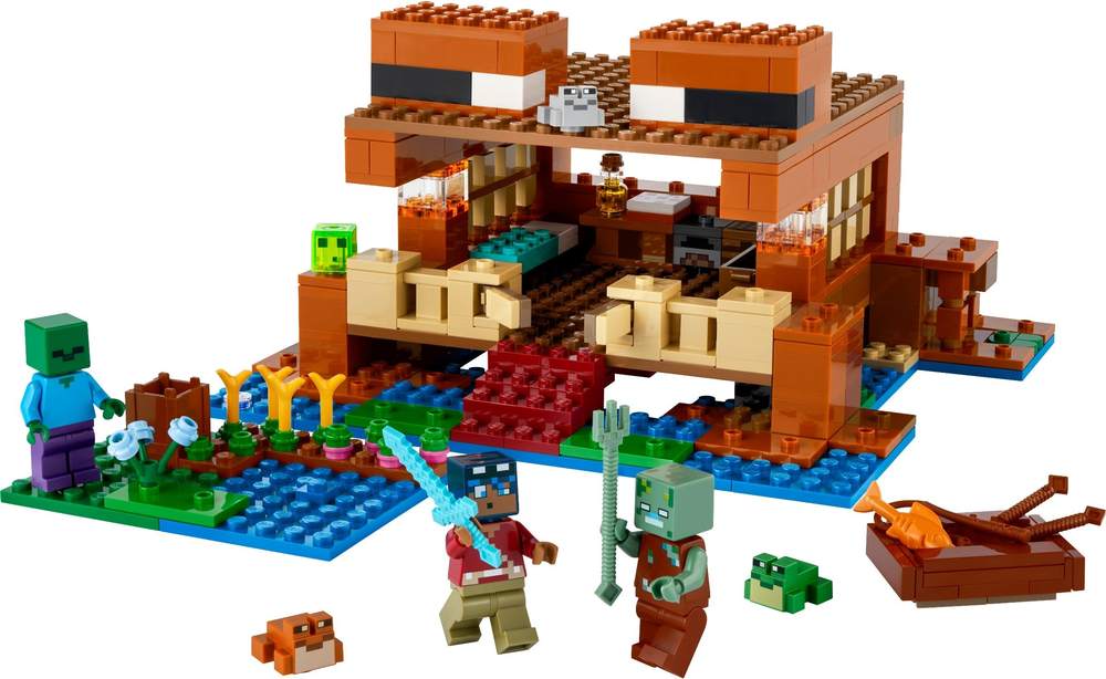 青蛙房屋（The Frog House）（乐高LEGO 21256） | Brick4.com - 最实用的国产积木索引表
