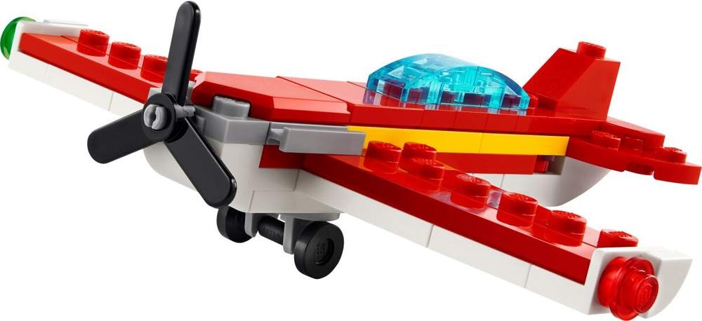 经典红色飞机（Iconic Red Plane）（乐高LEGO 30669） | Brick4.com - 最实用的国产积木索引表