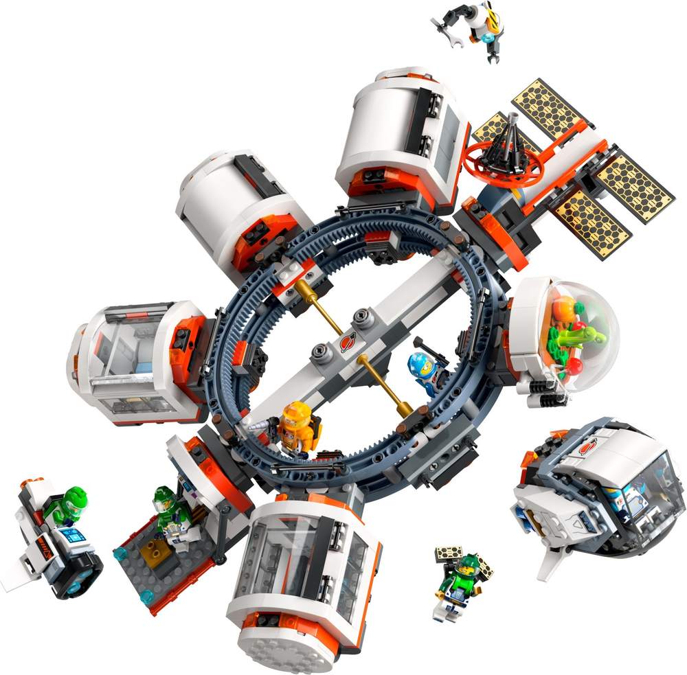 空间站（Modular Space Station）（乐高LEGO 60433、无牌 3304） | Brick4.com - 最实用的国产积木索引表