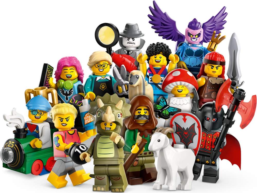 抽抽乐：收藏人仔 第25季（LEGO Minifigures - Series 25）（乐高LEGO 71045、乐高LEGO 66763 ...