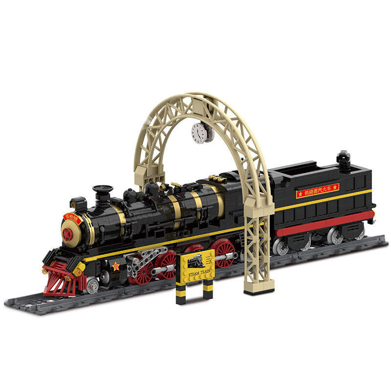 领袖号蒸汽机车（Leader Simulation Train Model）（得客创想 DK 80015） | Brick4.com - 最 ...