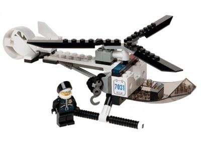 警察和救援：直升机（Helicopter）（乐高LEGO 7031） | Brick4.com - 最实用的国产积木索引表