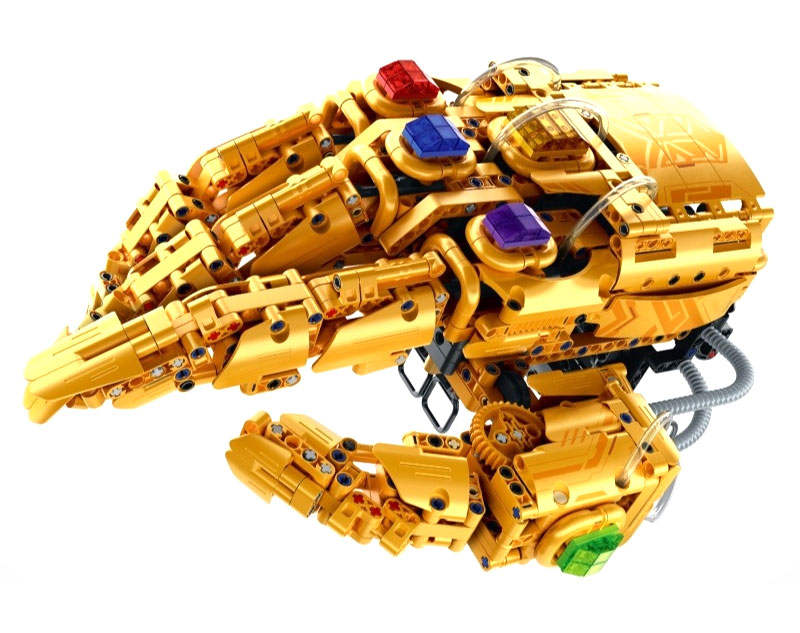 积械大师：灭霸 无限手套 可穿戴（万致IM.Master/启辉玩具QIHUI 6839） | Brick4.com - 最实用的国产积木索引表