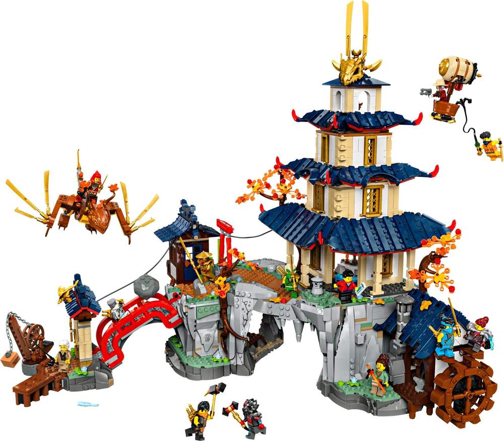 擂台赛神庙城（Tournament Temple City）（乐高LEGO 71814） | Brick4.com - 最实用的国产积木索引表