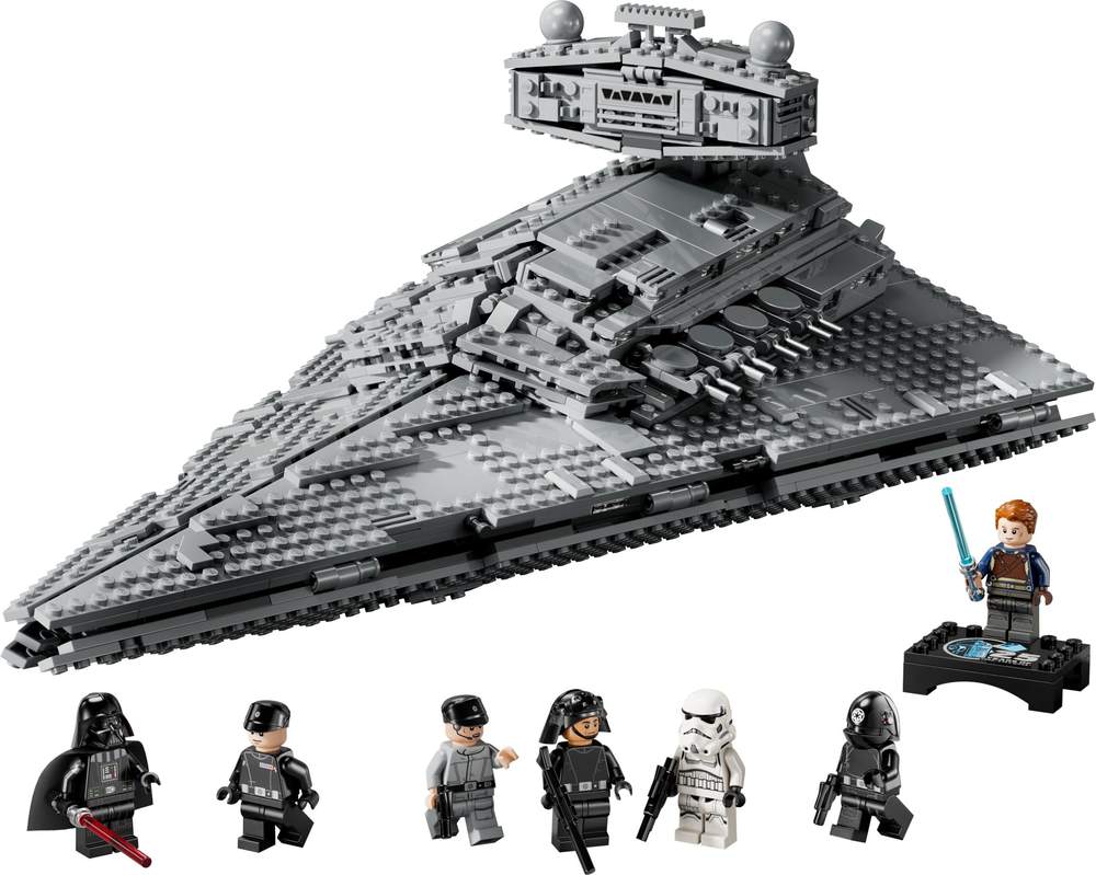 帝国歼星舰（Imperial Star Destroyer）（乐高LEGO 75394） | Brick4.com - 最实用的国产积木索引表