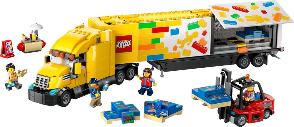 黄色运输车（LEGO Delivery Truck）（乐高LEGO 60440） | Brick4.com - 最实用的国产积木索引表