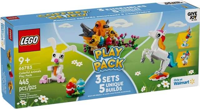 Colourful Animals Play Pack（Colourful Animals Play Pack）（乐高LEGO 66783 ...