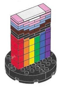 LGBT骄傲旗帜（Pride Flag）（乐高LEGO 6532683） | Brick4.com - 最实用的国产积木索引表