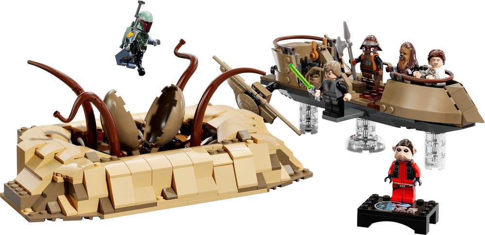 沙漠浮空艇与沙拉克巨坑（Desert Skiff & Sarlacc Pit）（乐高LEGO 75396） | Brick4.com - 最 ...
