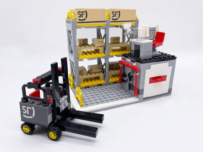 顺丰中转场（SF Express Transit Hub）（顺丰 【未知】） | Brick4.com - 最实用的国产积木索引表