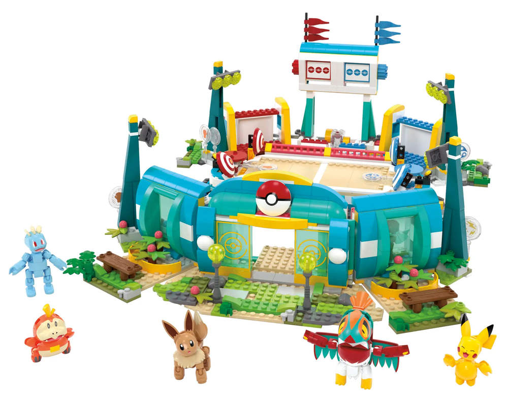 宝可梦：训练场（Pokémon Training Stadium）（美家宝/美高 Mega Bloks HWR82） | Brick4.com ...