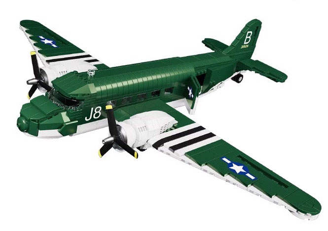 道格拉斯C-47运输机（C-47 transport aircraft）（开益CAYI 6854） | Brick4.com - 最实用的国产 ...