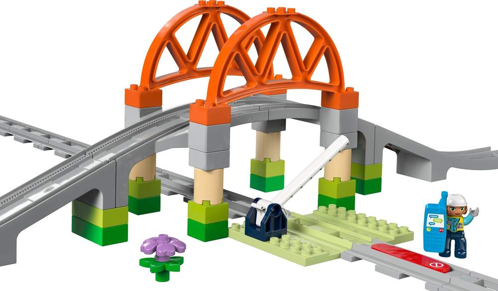 铁路大桥与轨道扩展套装（Train Bridge and Tracks Expansion Set）（乐高LEGO 10426 ...