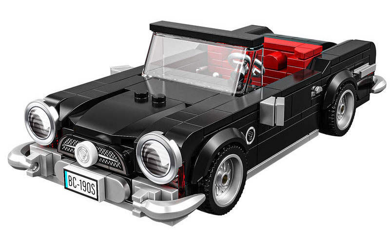 奔驰190SL敞篷车（高密思GAOMISI T1098） | Brick4.com - 最实用的国产积木索引表