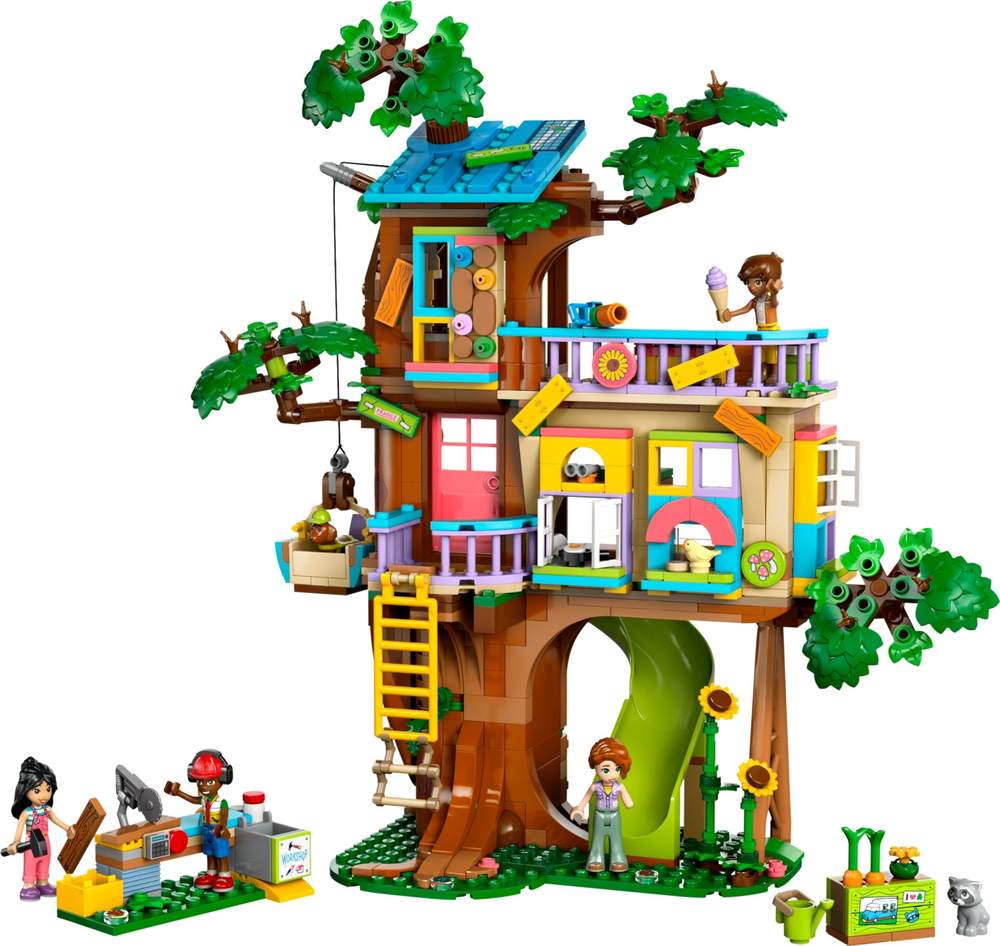 欢聚友谊树屋（Friendship Tree House Hangout）（乐高LEGO 42652） | Brick4.com - 最实用的 ...