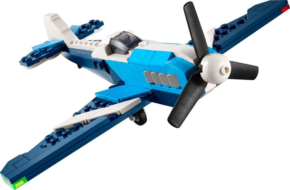 飞行器：竞技飞机（Racing Aircraft）（乐高LEGO 31160） | Brick4.com - 最实用的国产积木索引表