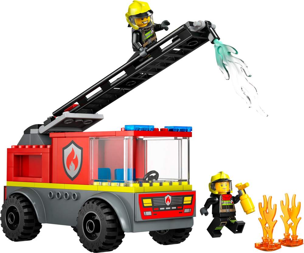 云梯消防车（Fire Engine）（乐高LEGO 60463） | Brick4.com - 最实用的国产积木索引表
