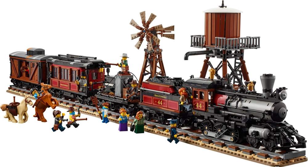 狂野西部火车（Wild West Train）（乐高LEGO 910044） | Brick4.com - 最实用的国产积木索引表