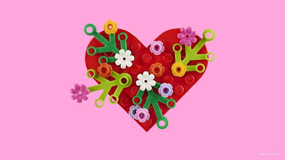 花卉红心（Botanical Heart M&T）（乐高LEGO 6562116） | Brick4.com - 最实用的国产积木索引表