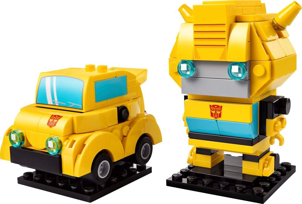 变形金刚：大黄蜂（Bumblebee Robot & Vehicle）（乐高LEGO 40804） | Brick4.com - 最实用的国产 ...