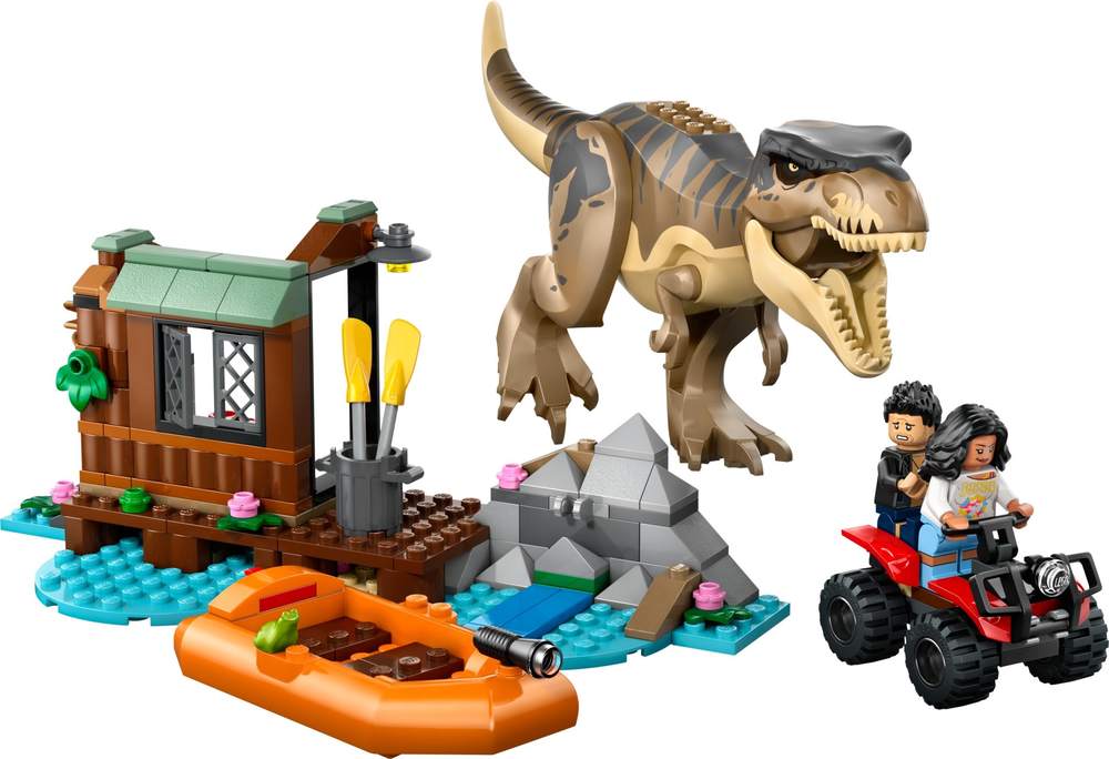 河道恐龙险境逃生（T. rex River Escape）（乐高LEGO 76975） | Brick4.com - 最实用的国产积木索引表