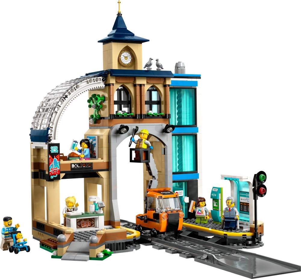 中央火车站（Central Train Station）（乐高LEGO 60469） | Brick4.com - 最实用的国产积木索引表