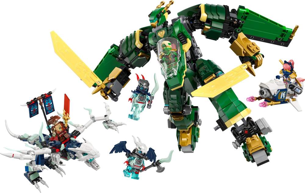 劳埃德的变形机甲（Lloyd's Jet Mech）（乐高LEGO 71845） | Brick4.com - 最实用的国产积木索引表