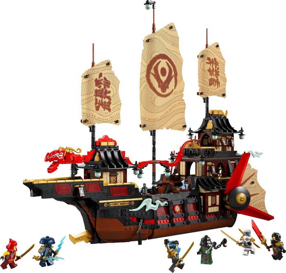 神殿赏赐号（The Temple Bounty）（乐高LEGO 71848） | Brick4.com - 最实用的国产积木索引表