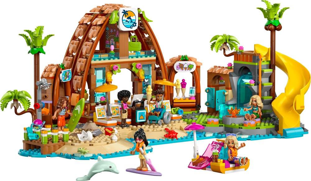 家庭海滩度假乐园（Family Holiday Beach Resort）（乐高LEGO 42673） | Brick4.com - 最实用的 ...