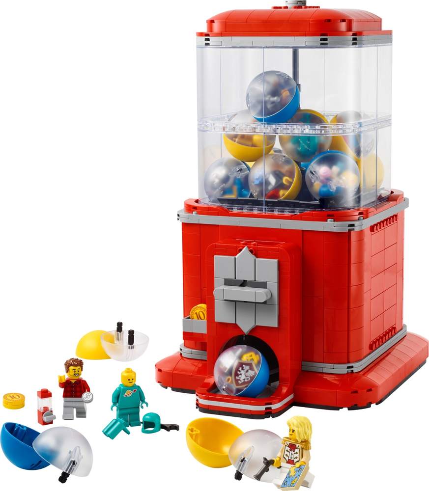 小人仔扭蛋机（Minifigure Vending Machine）（乐高LEGO 21358） | Brick4.com - 最实用的国产积木索引表