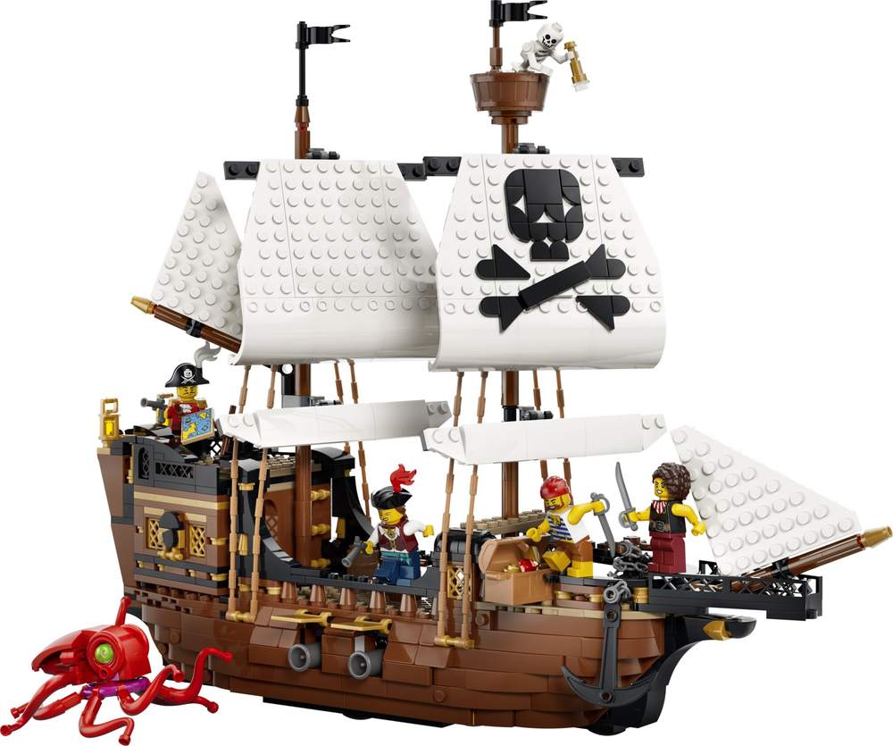海盗船（Iconic Pirate Ship）（乐高LEGO 31387） | Brick4.com - 最实用的国产积木索引表