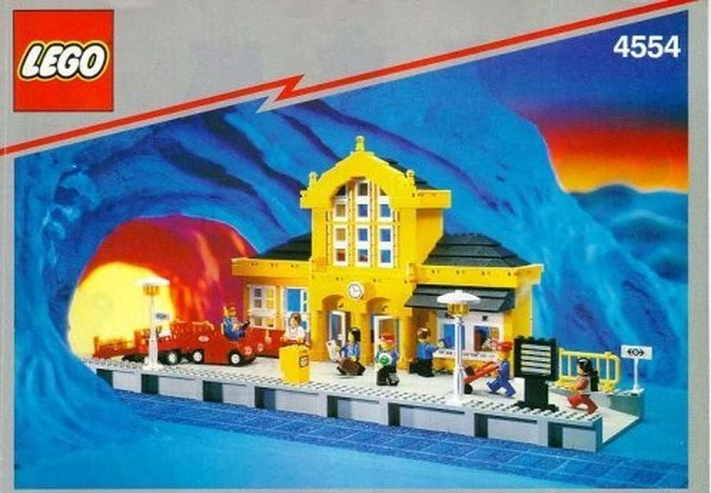 火车站（Metro Station）（乐高LEGO 4554、乐高LEGO 2150） | Brick4.com - 最实用的国产积木索引表